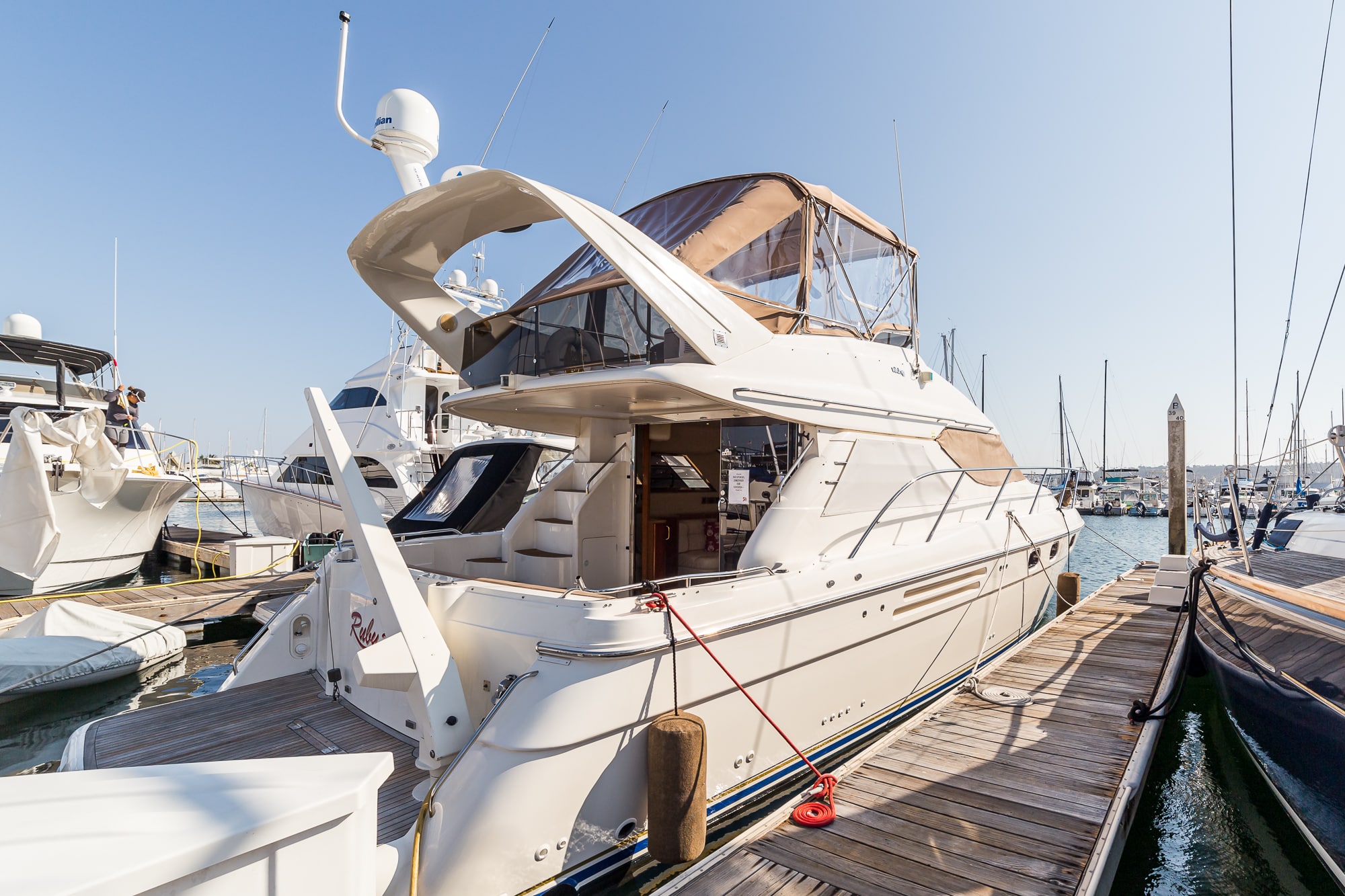 1999 VIKING PRINCESS 50 SPORT CRUISERS FLYBRIDGE | 50 North Yachts